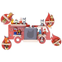 Kinderregal-Set Boarti 5-tlg. Rot
