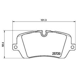Brembo Bremsensatz-Hinterachse COATED DISC LINE / STANDARD IJDTIDJYV0 Bremsensatz, Scheibenbremse hinten rechts links innenbel&uuml;ftet 365mm f&uuml;r LAND ROV
