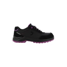 Sicherheitsschuh SAFETY JOGGER WORKS "Organic Low" Gr. 41, schwarz (schwarz, lila), 41, Obermaterial: 100% Synthetik synthetic., Schuhe, Sicherheitsschuh