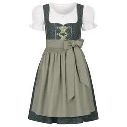 N&uuml;bler Dirndl N&Uuml;BLER "Kinderdirndl Petra", M&auml;dchen, Gr. 122, EURO, gr&uuml;n, Obermaterial: 100% Baumwolle CO., Kleider