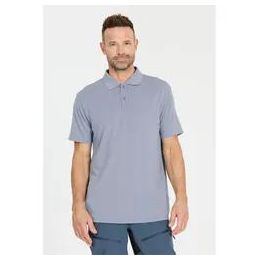 Langarm-Poloshirt WHISTLER "Vale", Herren, Gr. XXL, hellblau, 97% Polyester, 3% Elasthan, unifarben, normal, ohne Ausschnitt, Shirts, Aus leichtgewichtigem Material