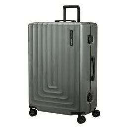 Hartschalen-Trolley Samsonite "FOCUS, verschiedene Gr&ouml;&szlig;en und Farben", Gr. B/H/T: 55cm x 81cm x 30cm 115 l, matt sage khaki, Polycarbonat, Koffer, mit festen Trennw&auml;nden und Rei&szlig;verschlusstaschen