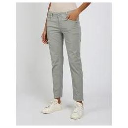 5-Pocket-Hose Gang "94AMELIE CROPPED", Damen, Gr. 34, N-Gr, gr&uuml;n tea, Web, Obermaterial: 97% Baumwolle, 3% Elasthan, unifarben, kn&ouml;chelfrei, Hosen 5-Pocket-Hose, im Relaxed Fit