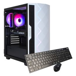 GAMEMAX Gaming-PC "Diamond WT 7813 Intel Core i7 14700F 16GB 1TB SSD RTX 5070", wei&szlig;, Microsoft Windows 11 Home (64 Bit), 16 GB RAM 1.000 GB SSD, Desktop-PCs, Windows 11, Gaming-PC