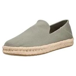 Toms Shoes Espadrille TOMS "TOMS Halbschuhe Textil", Damen, Gr. 43,5, grau, Textil, Schuhe Espadrille