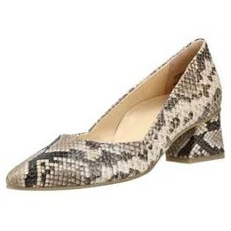 Pumps Paul Green "Paul Green Pumps Veloursleder", Damen, Gr. 39, beige, Veloursleder, Schuhe Pumps