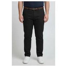Jack & Jones PlusSize Chinohose "JPSTMARCO ADAM BELTED CHINO PLS", Herren, Gr. 44 (5XL), L&auml;nge 34, schwarz, Web, Obermaterial: 98% Baumwolle, 2% Elasthan, JACK & JONES PLUSSIZE, unifarben, slim fit kn&ouml;chellang, Hosen Chinohose