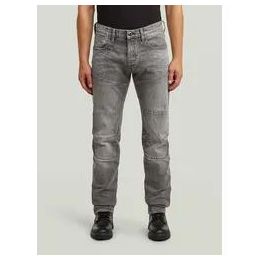 G-Star Raw Regular-fit-Jeans G-STAR "Biker Patched Slim Jeans", Herren, Gr. 30, L&auml;nge 30, sun faded gunmetal, Obermaterial: 79% Baumwolle, 20% Baumwolle, 1% Elasthan, Jeans