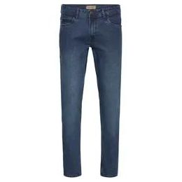 Slim-fit-Jeans Blend "Slim-fit-Jeans BHZilon", Herren, Gr. 33, L&auml;nge 32, blau (denim dunkelblau), Obermaterial: 68% Baumwolle CO. 27% Polyester PES. 3% Viskose CV. 2% Elasthan EL., Jeans Slim-fit-Jeans