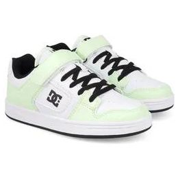 Sneaker DC Shoes "Manteca 4 V Sn", Kinder, Gr. 4(35), mint, wei&szlig;, schwarz, Obermaterial:100% Synthetik;, Schuhe Sneaker