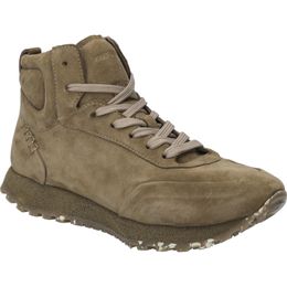 Sneaker Josef Seibel "Adriana 02, taupe", Damen, Gr. 41, grau (taupe), Obermaterial: 100% Rindsleder Leather cow., Schuhe Sneaker