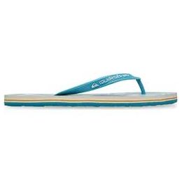 Sandale Quiksilver "Molokai Art", Herren, Gr. 8(41), aqua sundown, Obermaterial:Obermaterial: 100% Synthetik, Futter: 100% Synthetik, Laufsohle: 100% Schwammgummi;, Schuhe Sandale