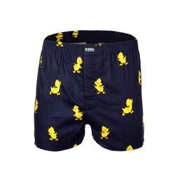 Webboxer Happy Shorts "Web-Boxershorts 1er Pack", Herren, Gr. L, bunt (chicks), Obermaterial: 100% Baumwolle CO., Unterhosen Webboxer