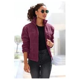 Cordjacke Buffalo, Damen, Gr. 36, aubergine, Cord, Obermaterial: 100% Polyester. Futter: 100% Polyester. Futter 2: 100% Polyester, unifarben, figurumspielend h&uuml;ftlang, mit innenliegendem Gummizug, Jacken