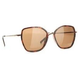 Sonnenbrille Lascana, Damen, braun, schwarz, Sonnenbrillen Sonnenbrille, Trendy Sonnenbrille mit UV Schutz, Damenbrille