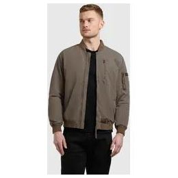 Blouson Khujo "IBE", Herren, Gr. S, latte braun, Web, 100% Nylon, regular fit h&uuml;ftlang, eingesetzt angesetztes B&uuml;ndchen, Jacken Blouson