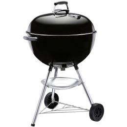 Holzkohlegrill Weber "Bar-B-Kettle, 57 cm, Black", schwarz, B:57,1cm H:100cm T:64cm, Grills, Holzkohlegrill