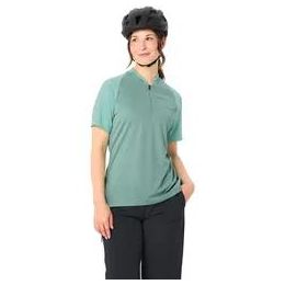 Funktionsshirt Vaude "Women's Tamaro HZ Shirt IV", Damen, Gr. 42, dusty fern, Obermaterial: 100% Polyester, normal, Rundhals, Shirts Funktionsshirt, Kurzarm, sportlicher Stil, f&uuml;r Radsport und Outdoor-Aktivit&auml;ten