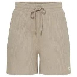 Shorts oxmo "Shorts OXPims", Damen, Gr. L, N-Gr, braun (roasted cashew), Obermaterial: 57% Baumwolle CO. 43% Polyester PES., Hosen Shorts