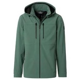Softshelljacke Casamoda "Casamoda Softshelljacke uni", Herren, Gr. XXL, gr&uuml;n, 92% Polyester, 8% Elasthan, Jacken Softshelljacke