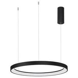 NOVA LUCE LED-H&auml;ngeleuchte "PERTINO", schwarz, 1, &Oslash; 58cm, 1 Stk., Leuchten