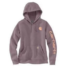 Hoodie Carhartt "Clarksburg", Damen, Gr. L, lila, Obermaterial: 55% Baumwolle CO. 45% Polyester PES., Sweatshirts Hoodie