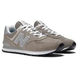 Sneaker New Balance "ML574 Core", Herren, Gr. 38,5, stein, grau, Leder, Textil, Schuhe Sneaker, Topseller