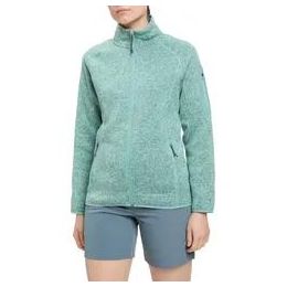 Fleecejacke MCKINLEY "DA.-UNTERJACKE SKEENA WMS", Damen, Gr. 42, 966 melange, mint, Obermaterial: 100% Polyester, Jacken Fleecejacke, f&uuml;r k&uuml;hle Temperaturen, mit durchgehendem Rei&szlig;verschluss