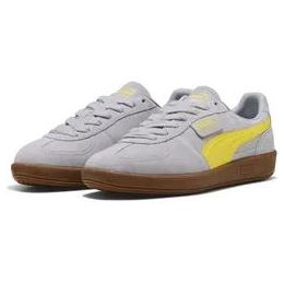 Sneaker Puma "PALERMO", Damen, Gr. 38, vibrant silber, gum, Leder, mehrfarbig, Schuhe Sneaker, aus Leder, mit Synthetik-Innenmaterial, mit Schn&uuml;rverschluss