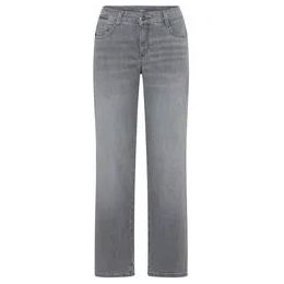 Bequeme Jeans MAC "Gracia", Damen, Gr. 36, L&auml;nge 30, carbon grau used, Denim/Jeans, Obermaterial: 88% Baumwolle, 9% Polyester, 3% Elasthan, unifarben, comfort fit kn&ouml;chellang, Jeans