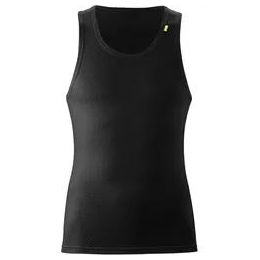 Tanktop Gonso "Base Shirt Sleeveless M 2.0", Herren, Gr. XXL, schwarz, 93% Polyester, 7% Elasthan, Rundhals, Tops Tanktop