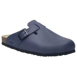 Clog Josef Seibel "Josef 04, ocean", Herren, Gr. 47, blau (ocean), Obermaterial: 100% Rindsleder Leather cow., Schuhe Clog