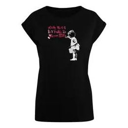 T-Shirt Merchcode "Merchcode Damen Ladies Dream Big T-Shirt", Damen, Gr. 3XL, schwarz, 100% Baumwolle, unifarben, loose fit, Rundhals, Shirts T-Shirt