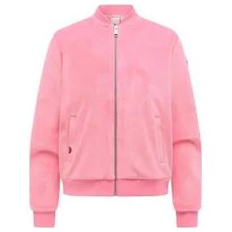 Blouson Ragwear "Cairro Bonded", Damen, Gr. XXL (44), pink, Obermaterial: 91% Polyester, 9% Elasthan. Innenfutter: 94% Polyester, 6% Elasthan, l&auml;ssig geschnitten h&uuml;ftbedeckend, elastischer Bund, Jacken Blouson, &Uuml;bergangsjacke in weicher Cordoptik