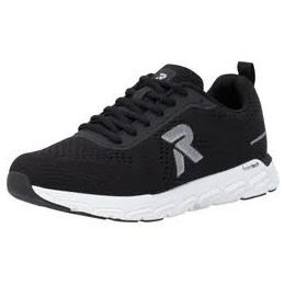Sneaker Rieker SPORT, Herren, Gr. 36, schwarz, Textil, Schuhe Sneaker, Freizeitschuh, Halbschuh, Schn&uuml;rschuh mit herausnehmbarer Einlage