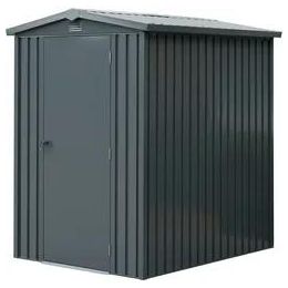 Ger&auml;tehaus GARDEN 'N' MORE "Pultdachhaus Basic plus", anthrazit, Kunststoff, Stahlblech, Ger&auml;teh&auml;user, einfacher Aufbau, Langlebig, abschlie&szlig;bar, inkl. Regenrinne