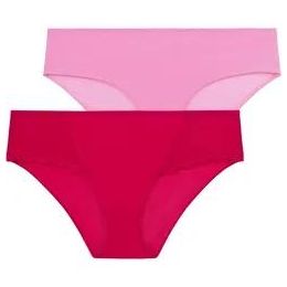 Hipster Dorina "Jana", Damen, Gr. XXL, pink, pink, Microfaser, Obermaterial: 85% Polyamid, 15% Elasthan, k&ouml;rpernah, Unterhosen, elastisch, Spitze, feminin