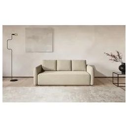 Big-Sofa COTTA "Megasofa, Flow, Breite 222 cm", nata, B:222cm H:89cm T:102cm, 100% POLYESTER, Sofas, Big-Sofa, wahlweise mit Bettfunktion