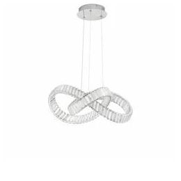 NOVA LUCE LED-H&auml;ngeleuchte "CONCETO", silber, 1, &Oslash; 60cm, 1 Stk., Leuchten