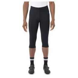 Fahrradhose Vaude "MEN'S MATERA 3/4 TIGHTS", Gr. L, N-Gr, schwarz, Obermaterial: 74% Polyester, 26% Elasthan, Hosen Fahrradhose, 3/4-L&auml;nge, bequeme Passform