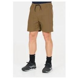 Shorts WHISTLER "Portus", Herren, Gr. L, US-Gr&ouml;&szlig;en, karamell, 95% Polyamid, 5% Elasthan, unifarben, kurz, Hosen Shorts, relaxed fit