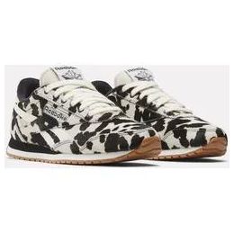 Sneaker Reebok CLASSIC "CLASSIC AZ", Herren, Gr. 39, cow, schwarz, chalk, Leder, Synthetik, Schuhe Sneaker