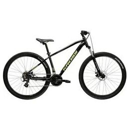 Mountainbike KROSS "Hexagon 2.0 schwarz 21 G&auml;nge" Gr. 46, schwarz, schwarz, Fahrr&auml;der, Herren, 46cm, 29 Zoll (73,66cm) hinten: 29 Zoll (73,66cm)