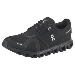 Sneaker On RUNNING "On RUNNING CLOUD 6", Herren, Gr. 42,5, schwarz, schwarz, Synthetik, Textil, Schuhe Sneaker, Topseller