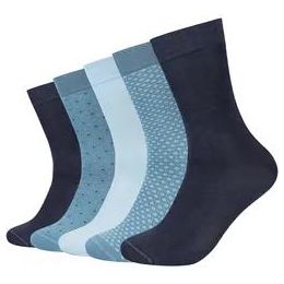 Socken Camano, Damen, Gr. 43-46, captain's blau, Obermaterial: 54% Baumwolle, 28% Polyester, 16% Polyamid, 2% Elasthan, Socken Socken
