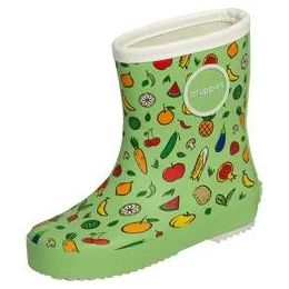Gummistiefel Druppies "Regenstiefel Summer", M&auml;dchen, Gr. 28, gr&uuml;n (frisgroen), Obermaterial: 100% Naturkautschuk NaRubber., Schuhe Gummistiefel