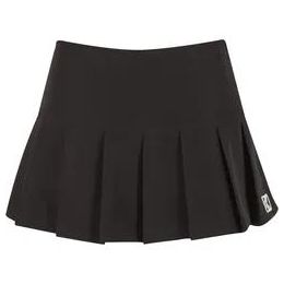 Sommerrock Karl Kani "Karl Kani OG Pleated Skort", Damen, Gr. XL, schwarz, 92% Polyester, 8% Elasthan, unifarben, loose fit, R&ouml;cke