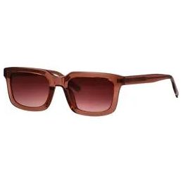 Sonnenbrille Tom Tailor "Tom Tailor Sonnenbrille", dunkelros&eacute; transparent, Sonnenbrillen Sonnenbrille