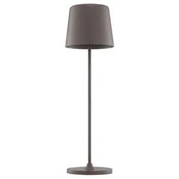 Brilliant LED Tischleuchte "Kaami - mobile LED Au&szlig;en Tischlampe", kaffee, &Oslash; 10cm H: 37cm, 1 Stk., Leuchten, mobile LED Au&szlig;en Tischlampe, 37 cm, 310 lm, Touchdimmer, USB, LED Tischleuchte
