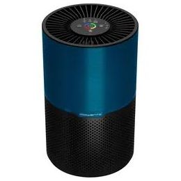 Luftreiniger Rowenta "Pure Air Compact, Echtzeit-Luftqualit&auml;tsanzeige", schwarz, blau, B:20,1cm H:33,3cm T:20,1cm, Luftreiniger, Luftreiniger, 3-in-1 Filterung, Energieeffizienter Luftreiniger mit Digitalmotor